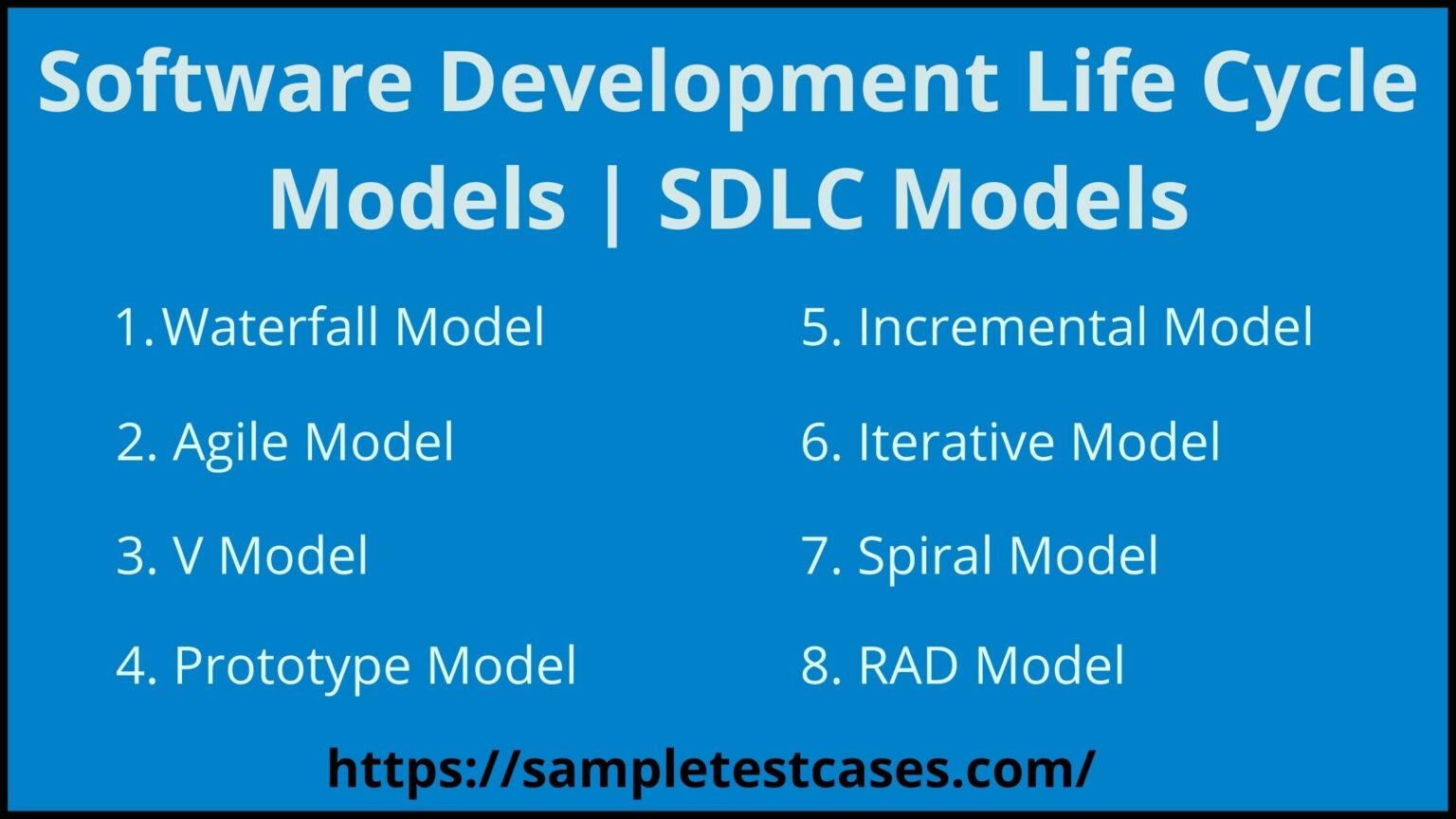SDLC Models - Types & Full Guide SDLC Models - Types & Full Guide