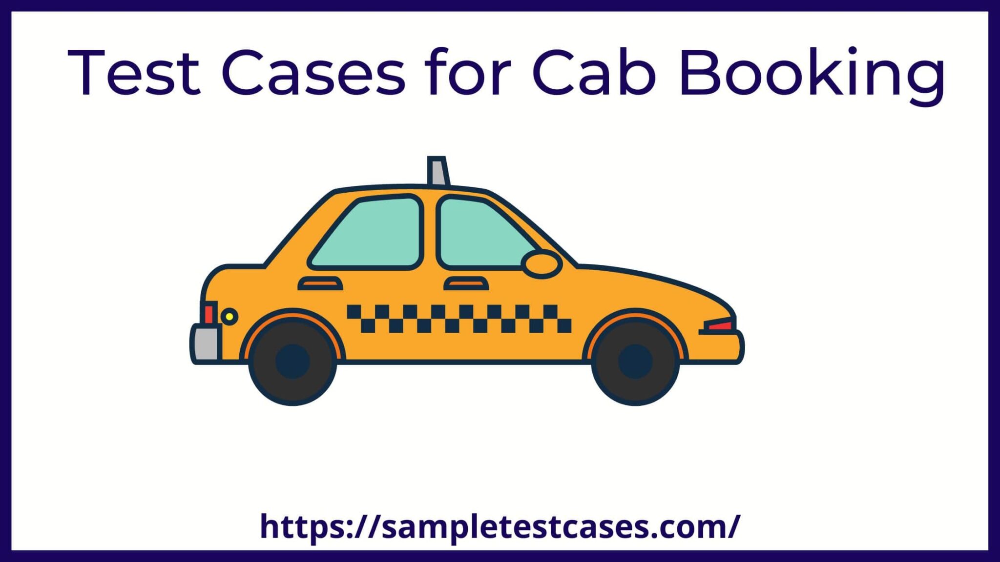Test Case For Cab Booking system
