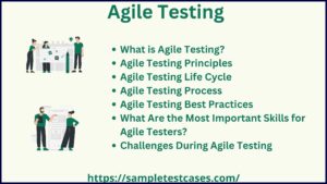 What is Agile Testing? Process, Life Cycle, And Principles