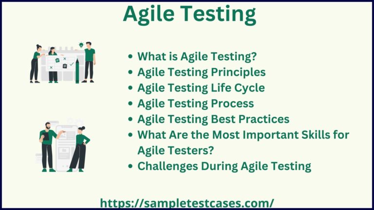 Sample Test Cases - Just Think and Execute