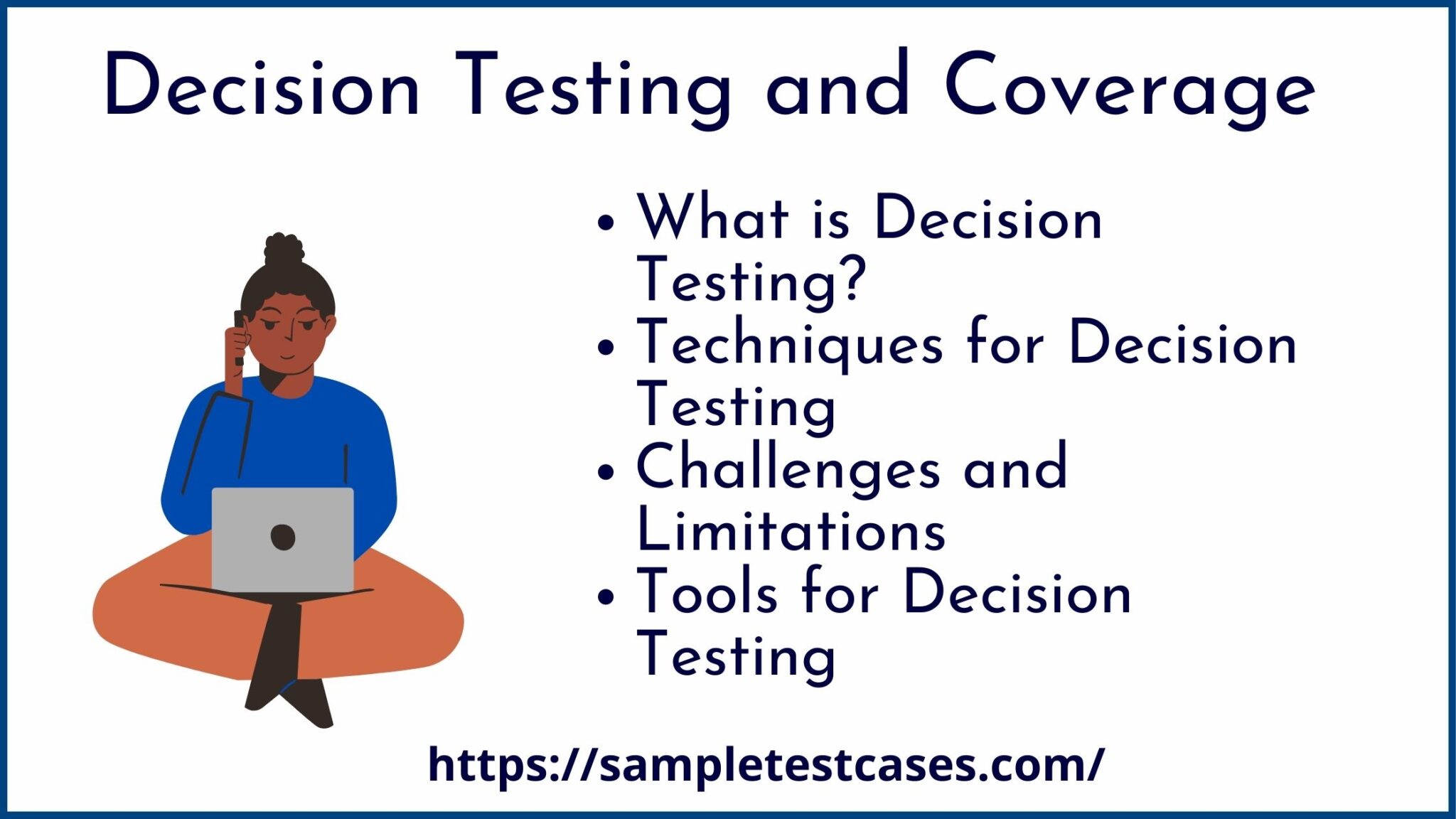What is Decision Coverage Testing in white-box testing?
