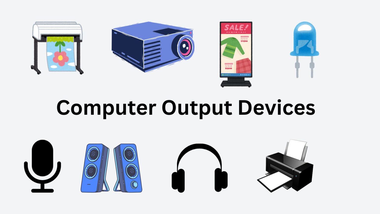 What Are Computer Output Devices? Detailed Explanation